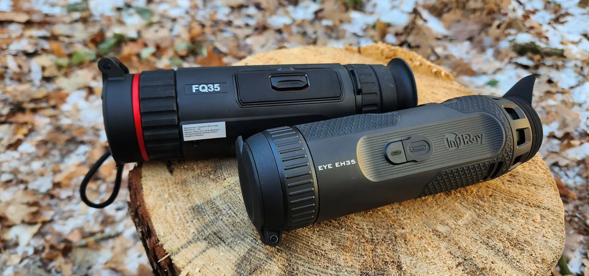 Vergleich: Infiray Eye III EH35 & Hikmicro Falcon FQ35